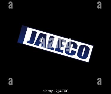 Jaleco, Logo, Black background Stock Photo - Alamy