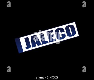 Jaleco, Logo, Black background Stock Photo - Alamy