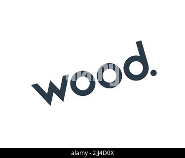 John Wood Group, rotated logo, white background B Stock Photo - Alamy