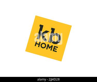 KB Home, Logo, White background Stock Photo - Alamy