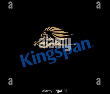 Kingspan Group, Logo, Black background Stock Photo - Alamy
