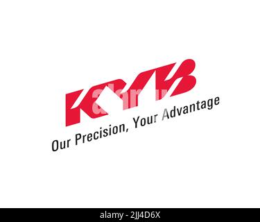 Kayaba Industry, Logo, White background Stock Photo - Alamy