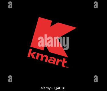 Kmart, Logo, Black background Stock Photo - Alamy