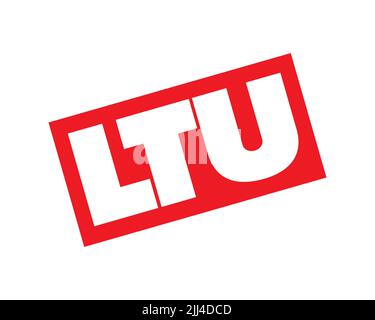 LTU Austria, rotated logo, white background B Stock Photo - Alamy