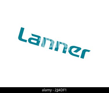 Lanner Inc. rotated logo, white background Stock Photo - Alamy