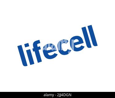 Lifecell, rotated logo, white background B Stock Photo - Alamy