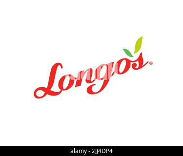 Longo's, Logo, White background Stock Photo - Alamy