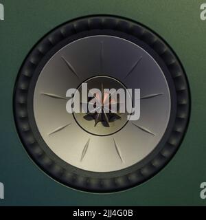 Combined Mid-Range and Tweeter Speakers Stock Photo - Alamy