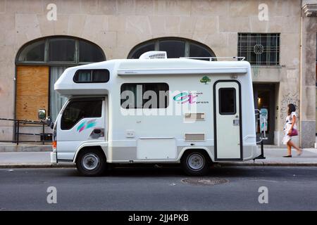 Japanese Camper Van Stock Photo - Alamy
