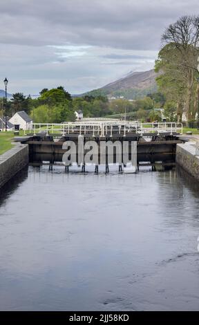 neptunes staircase, fort william Stock Photo - Alamy