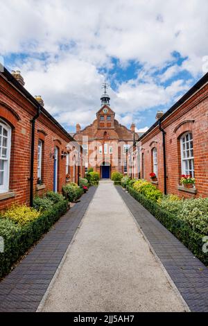 Barton Hall and the Pavilions, Bartons Road, converted from ...
