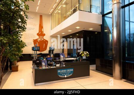 Pearse Lyons Distillery visitor centre, St. James, Dublin, Ireland ...