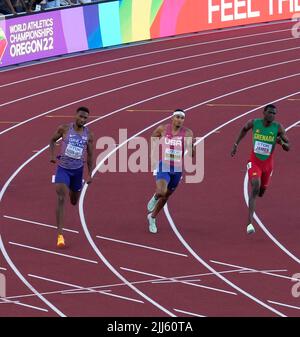 Matthew Hudson Smith in action in the Mens 400m final at the UK ...