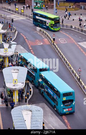 Liverpool coach station, Liverpool, Merseyside, UK Stock Photo - Alamy