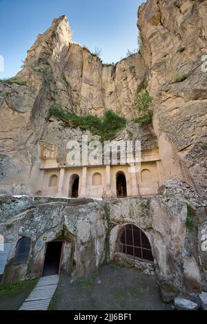 facade of Sumbullu church or Jacinth church, Ihlara valley or ...