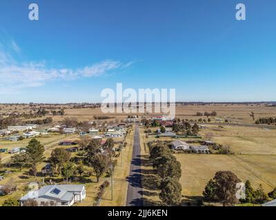 Aerial view of Deepwater, New South Wales Stock Photo - Alamy