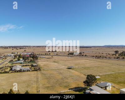 Aerial view of Deepwater, New South Wales Stock Photo - Alamy
