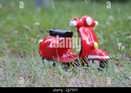 lady toy in bath suit at summer Stock Photo - Alamy