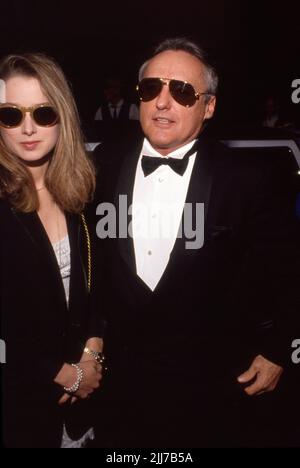 Dennis Hopper and Katherine LaNasa Circa 1990's Credit: Ralph Dominguez ...