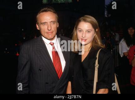 Dennis Hopper and Katherine LaNasa Circa 1990's Credit: Ralph Dominguez ...