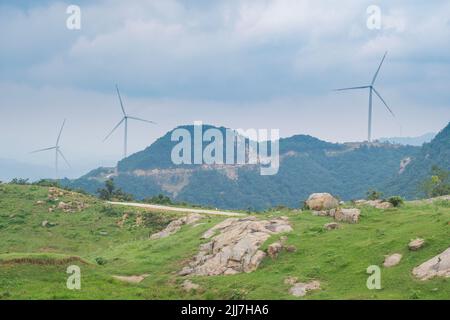 Hubei Suizhou Guangling Shui Zizhai Scenic Spot summer scenery, China ...