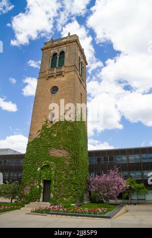 Carillon Tower, University of Wisconsin Madison campus Stock Photo - Alamy