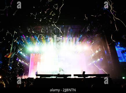 stage lights live concert summer music festival Stock Photo - Alamy