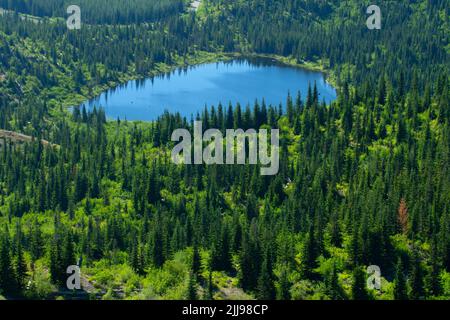 Meta Lake, Mt St Helens National Volcanic Monument, Washington Stock ...