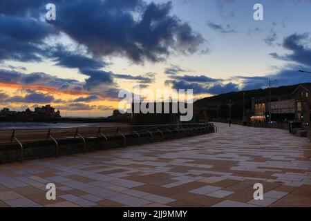 View of Weston-super-Mare beachhead is a seaside town in North Somerset ...