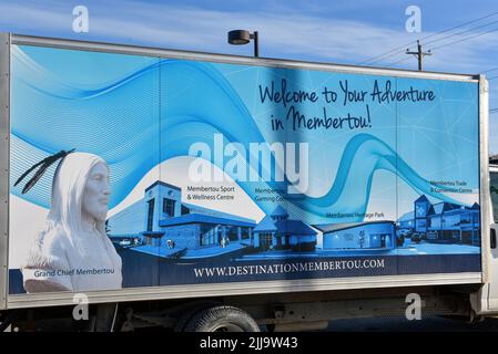 Membertou, NS, Canada - December 27, 2019: The Membertou Entertainment ...