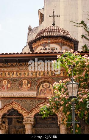 Stavropoleos church of the late ‘Brancovenesc’ style from the early ...