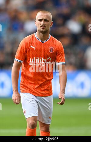 Lewis Fiorini #8 of Blackpool during the game Stock Photo - Alamy