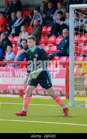 Inver Park, Larne, Northern Ireland, UK. 21 Apr 2023. Danske Bank ...