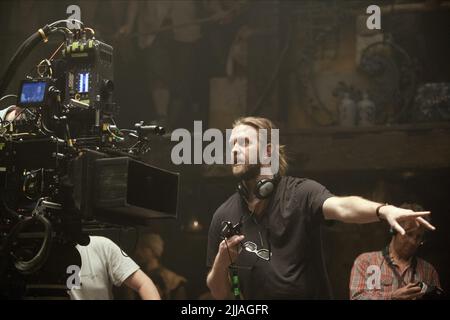 Director CARL RINSCH on the set of the action-adventure "47 Ronin Stock ...
