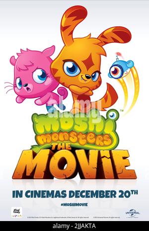MOVIE POSTER, MOSHI MONSTERS: THE MOVIE, 2013 Stock Photo - Alamy