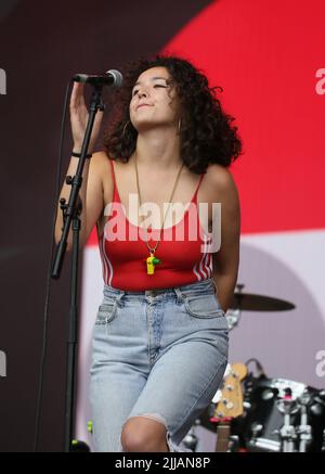 Macclesfield, UK. 24th July, 2022. The final day of the Bluedot ...
