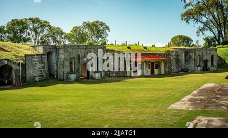 Brisbane, Australia - Old military base buildings at Fort Lytton Stock ...
