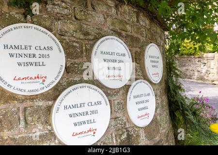 The Village, Wiswell, Lancashire Stock Photo - Alamy
