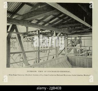 DISCHARGE-TERMINAL OF WIRE-ROPE TRAMWAY. [Plant of East Shore Terminal ...