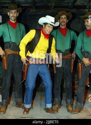 Der deutsche Schauspieler Til Schweiger als Lucky Luke während ...