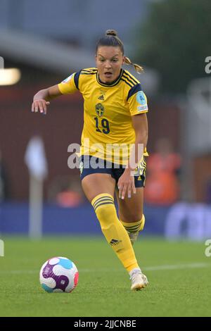 LEIGH - Johanna Rytting Kaneryd of Sweden women during the women's ...