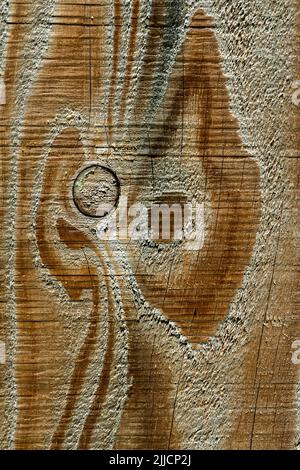 Close-up of natural wooden surface with fine grain lines and smooth ...