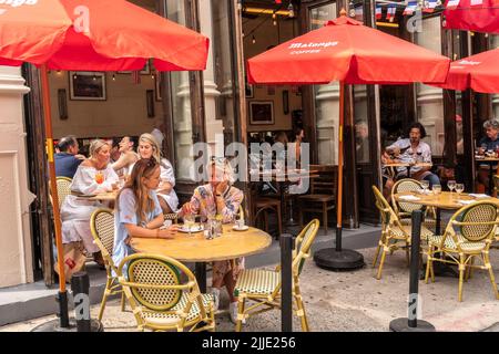 Felix Restaurant Soho New York City Stock Photo - Alamy
