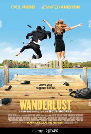 PAUL RUDD, JENNIFER ANISTON, WANDERLUST, 2012 Stock Photo - Alamy