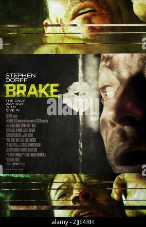 STEPHEN DORFF POSTER, BRAKE, 2012 Stock Photo - Alamy