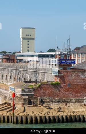 The Submarine Escape Training Tower (SETT) at the former submarine base ...