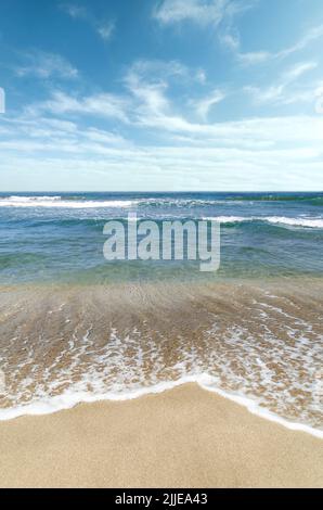 Wide angle photo of Patara beach in Antalya Stock Photo - Alamy