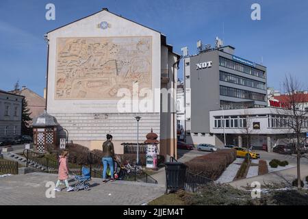 Map of Rzeszów City in Poland Stock Photo - Alamy