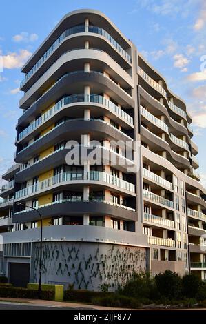 High rise residential housing at Norwest in Sydney, Australia Stock ...