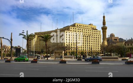 The Mogamma, a government building on Tahrir Square in Cairo Stock ...